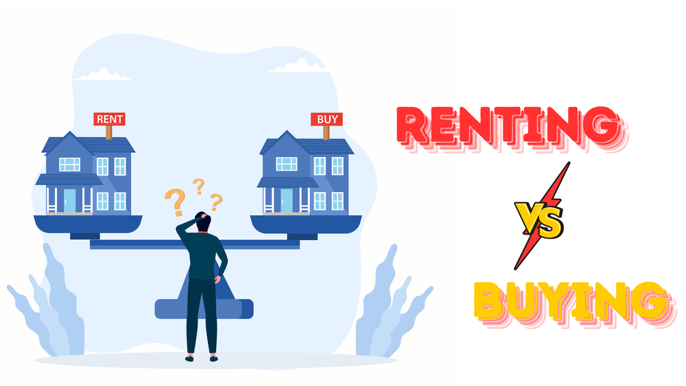 Let's learn which is best for you: renting or buying property. | Full ...